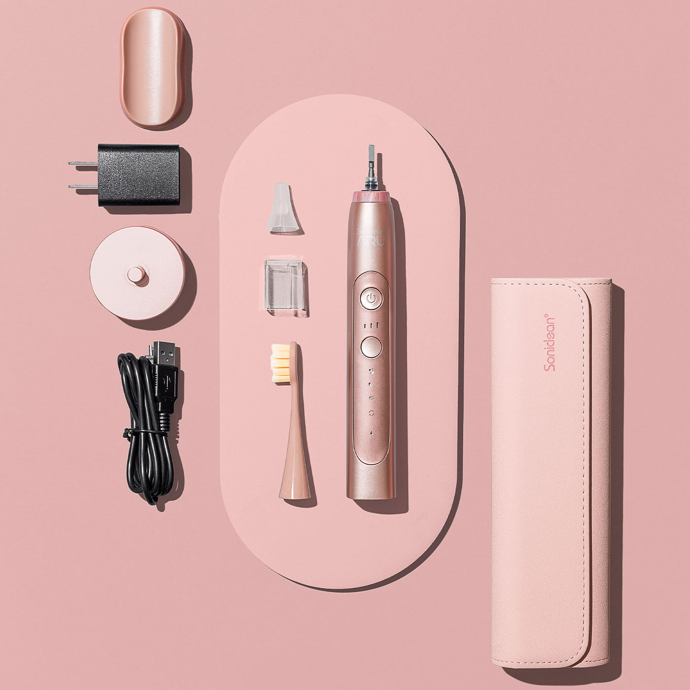 ARU | The First Non-abrasive Sonic Toothbrush